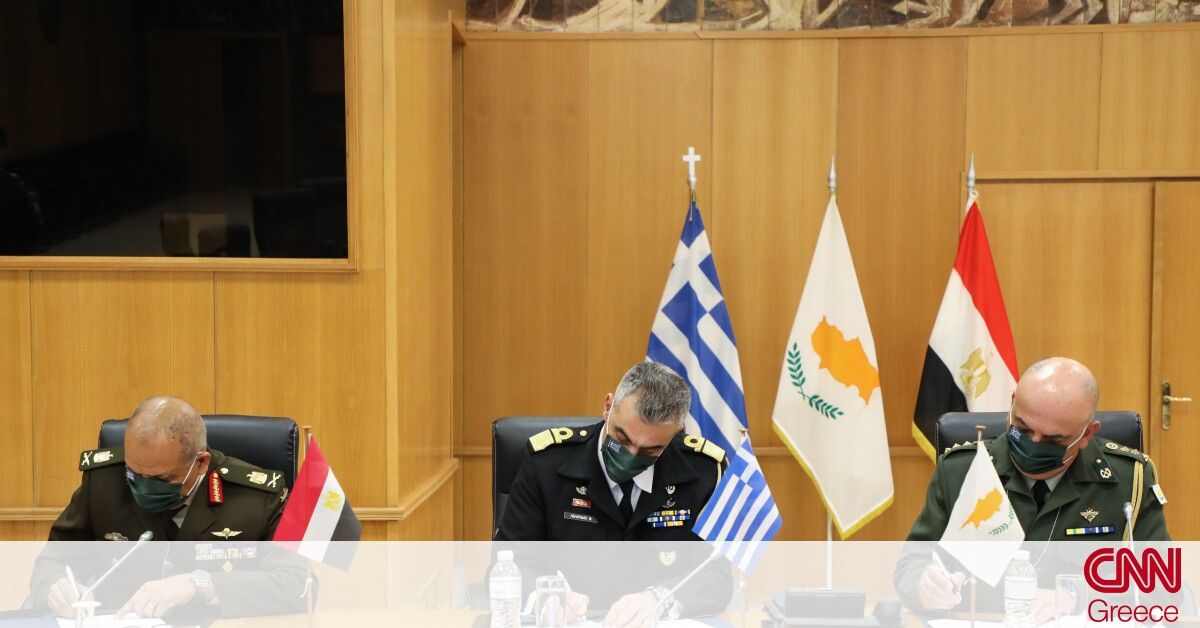 Υπεγράφη το πρόγραμμα της στρατιωτικής συνεργασίας Ελλάδας-Κύπρου ...