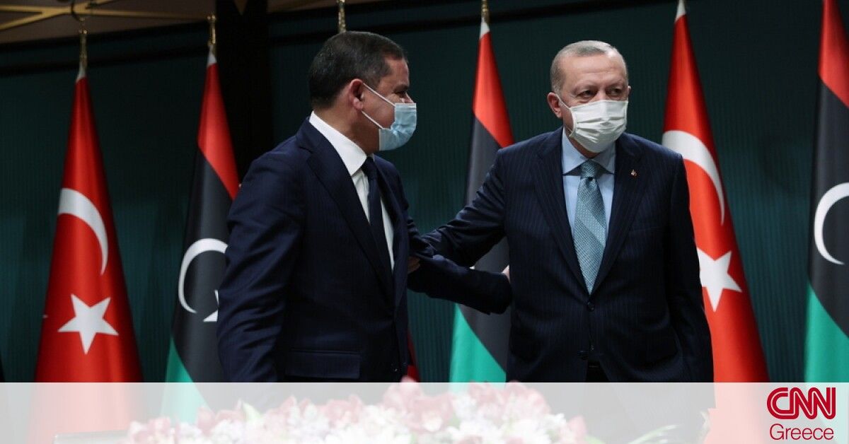 Ερντογάν: Τουρκία και Λιβύη παραμένουν δεσμευμένες στο «μνημόνιο» για ...