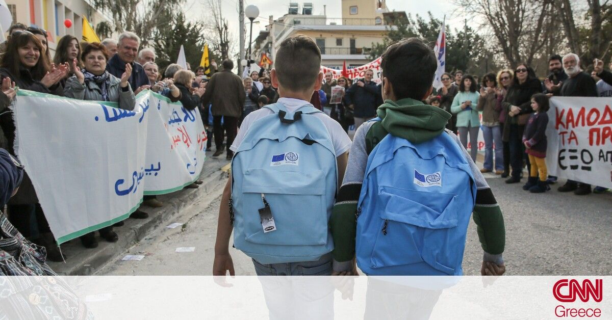 Απογοητευτικά στοιχεία για τα προσφυγόπουλα: Μόνο το 14,2% φοιτά στα ...