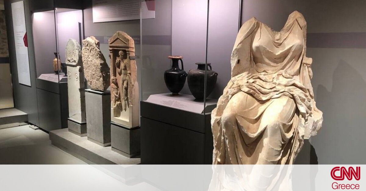 Εγκαινιάστηκε το Αρχαιολογικό Μουσείο Χαλκίδας «Αρέθουσα» - CNN.gr
