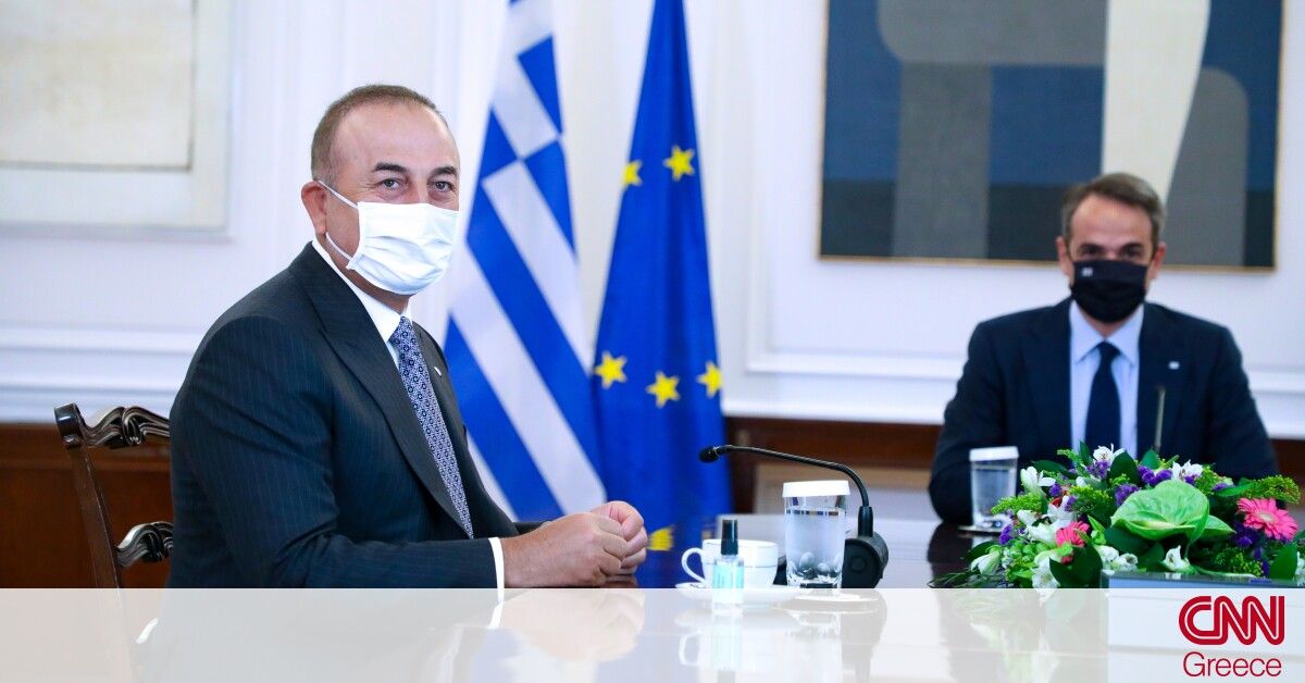 Στο Μαξίμου ο Τσαβούσογλου - Συνάντηση με τον Μητσοτάκη - CNN.gr
