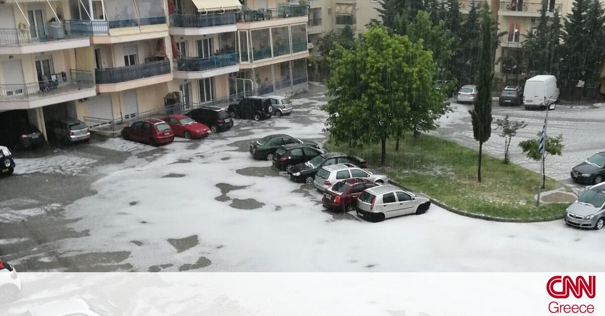 Ξάνθη: Ισχυρή καταιγίδα και χαλάζι - Βούλαξιαν οι δρόμοι, ζημιές σε ...