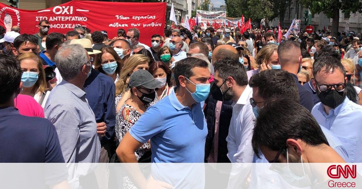 Σε εξέλιξη οι απεργιακές συγκεντρώσεις – Οι δηλώσεις Τσίπρα - Γεννηματά ...