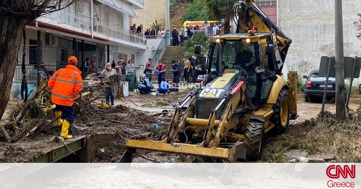 Θεσσαλονίκη: Νεκρός ο άνδρας που παρασύρθηκε από χείμαρρο - CNN.gr