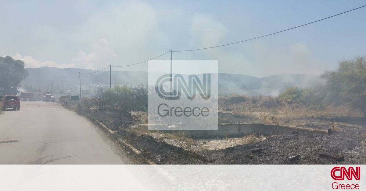 Φωτιά σε βυτιοφόρο στον Ασπρόπυργο: Οι πρώτες εικόνες από την περιοχή ...