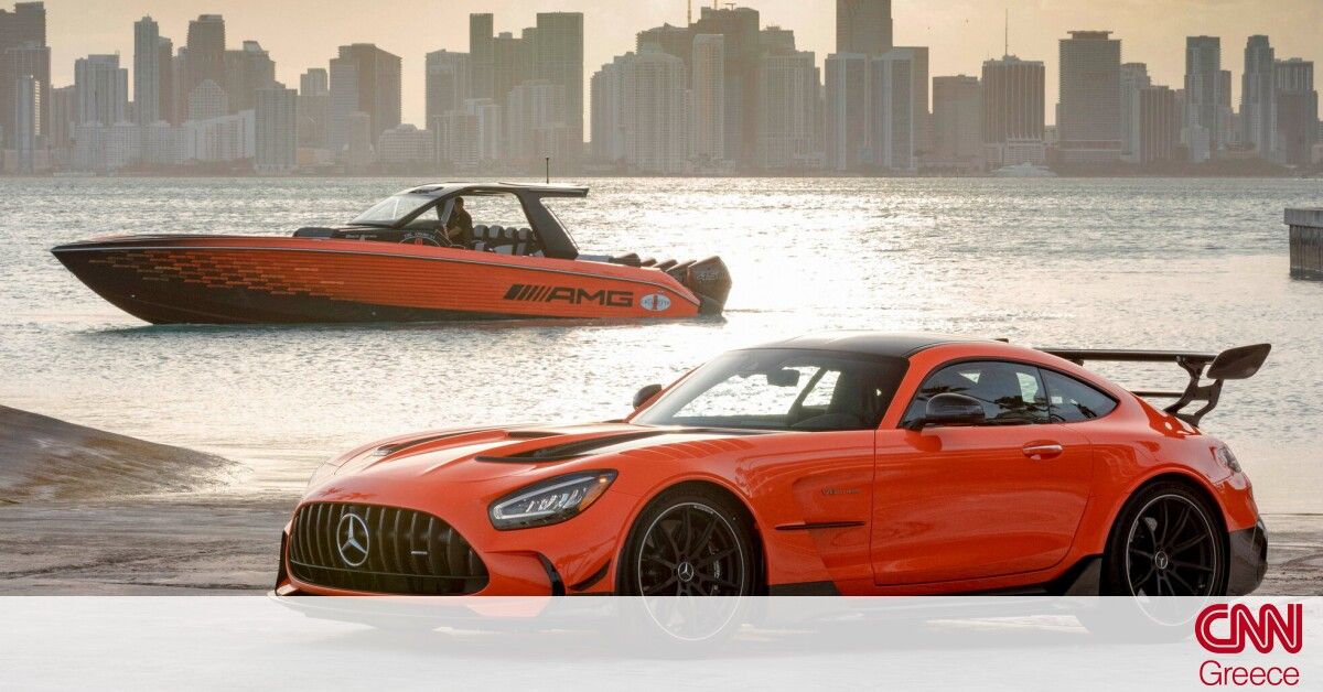 Το νέο σκάφος της Cigarette είναι εμπνευσμένο από τη Mercedes-AMG GT ...