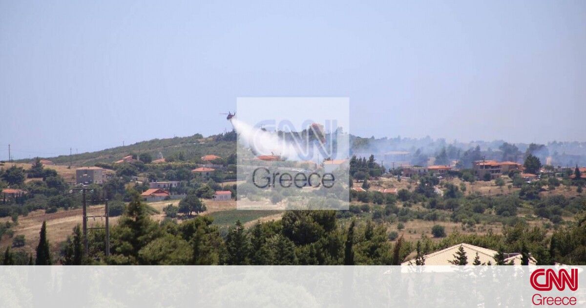 Φωτιές στην Αττική: Ενισχύονται οι δυνάμεις στον Βαρνάβα - Σε εξέλιξη η ...