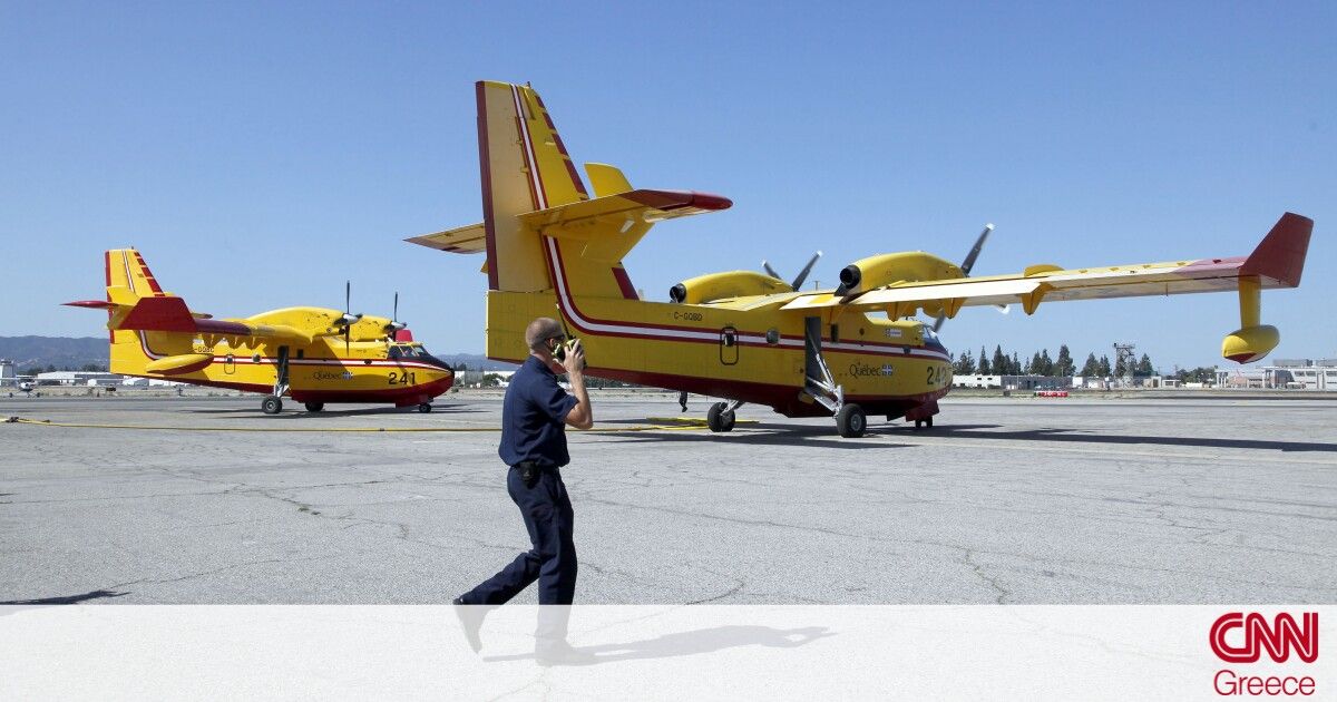 Δύο Canadair από την Ελλάδα στην Ιταλία για τις καταστροφικές πυρκαγιές ...