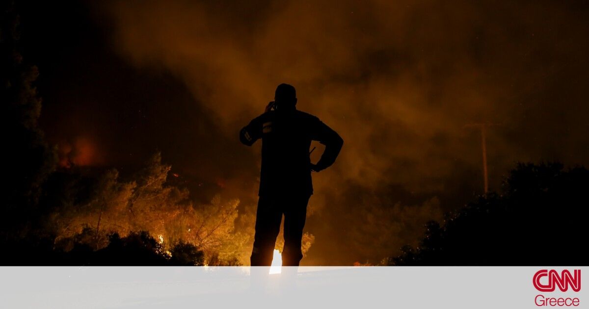 Φωτιά Επίδαυρος: Δύσκολη νύχτα για τους πυροσβέστες στην Αργολίδα ...