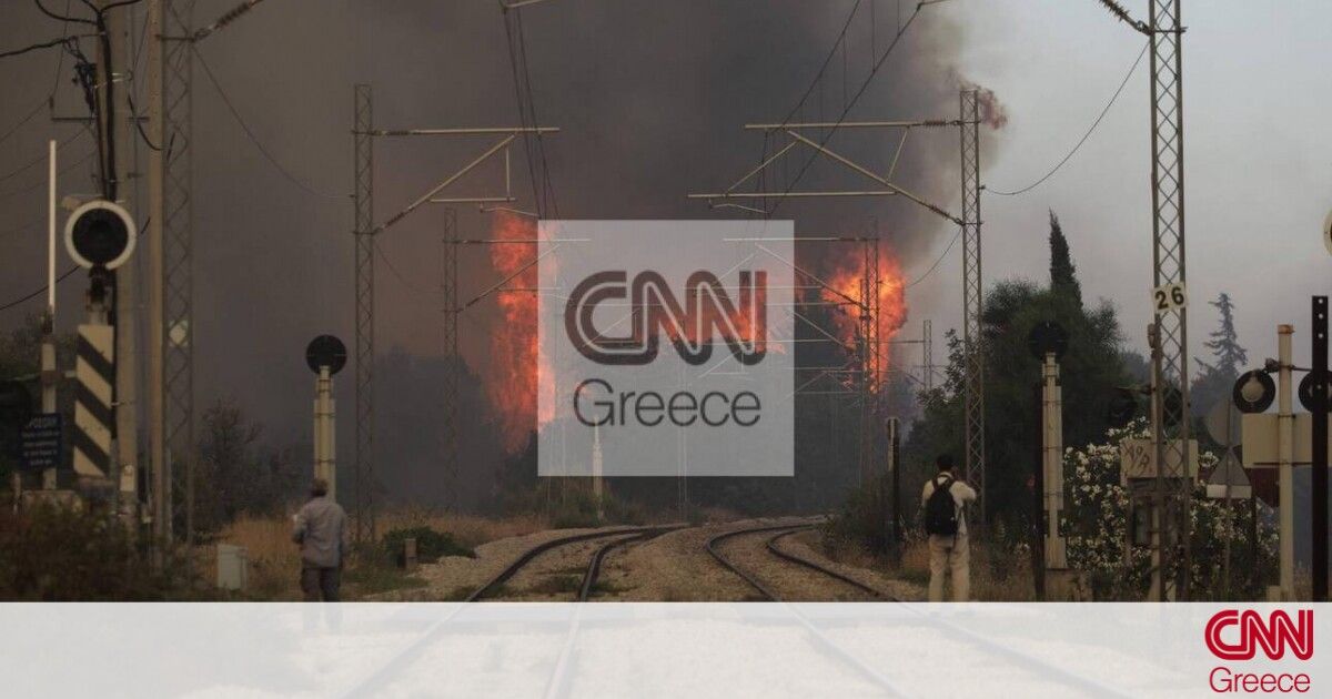 Φωτιά Βαρυμπόμπη - ΑΔΜΗΕ: Σε κίνδυνο η τροφοδοσία της Ανατολικής ...