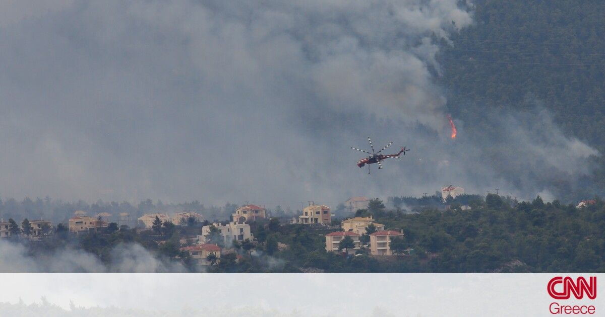 Φωτιές Αττική: Έκκληση Πατούλη για περισσότερα εναέρια μέσα - CNN.gr