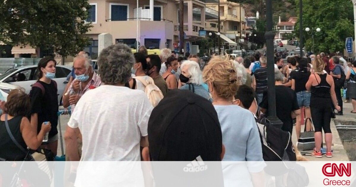 Φωτιά Εύβοια: Εκκενώνεται δια θαλάσσης η Λίμνη - Αναζωπύρωση στις ...