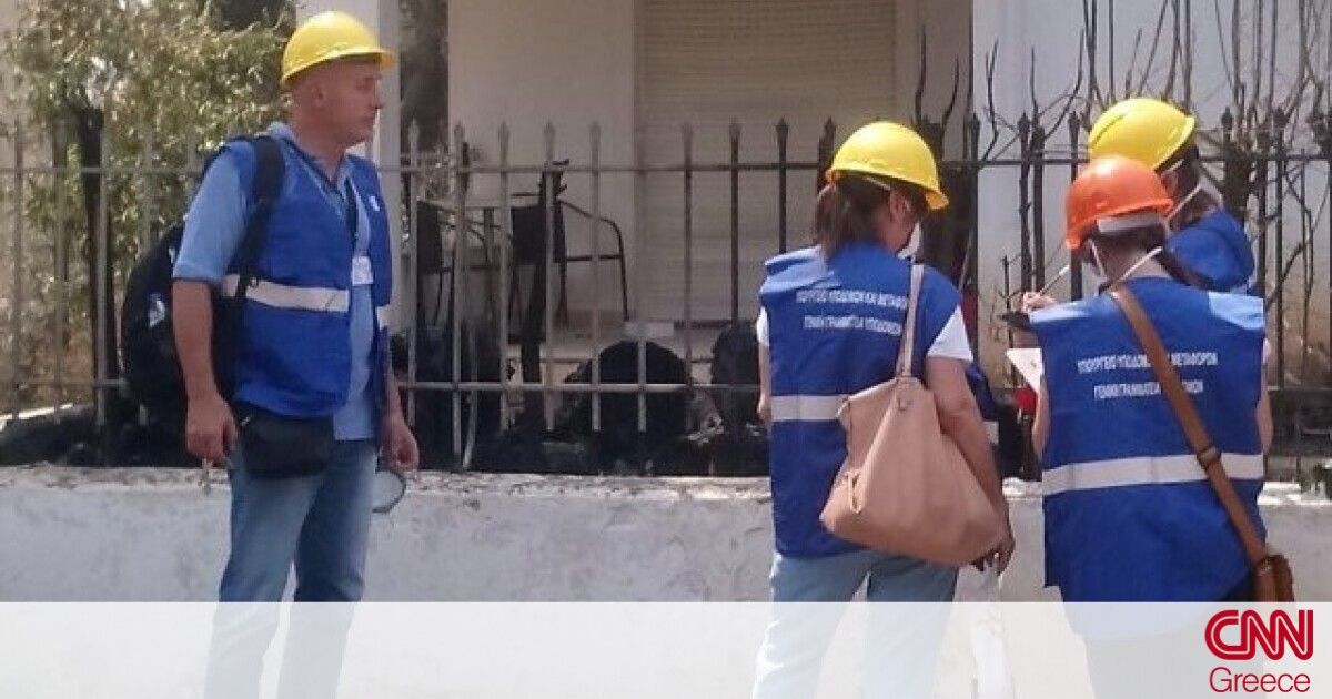 Ξεκίνησε η καταγραφή των ζημιών από τις πυρκαγιές στην Αττική - CNN.gr