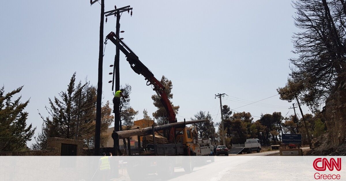Πυρκαγιές - ΔΕΔΔΗΕ: Διαδικασία για την ασφαλή επανηλεκτροδότηση ...