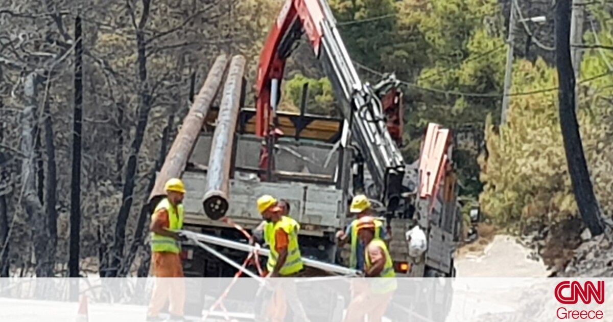 Πυρκαγιές - ΔΕΔΔΗΕ: Σε ποιες περιοχές υπάρχουν προβλήματα στην ...