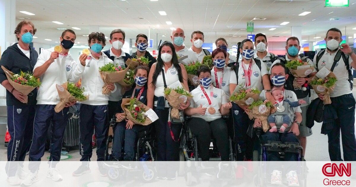 Με 11 μετάλλια επέστρεψε η Ελληνική Παραολυμπιακή Ομάδα από το Τόκιο ...