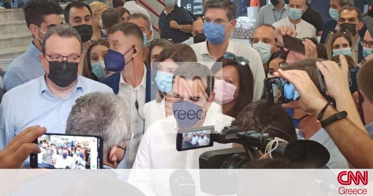 ΔΕΘ 2021: Στη Θεσσαλονίκη ο Αλέξης Τσίπρας - Η επίσκεψη στα περίπτερα ...