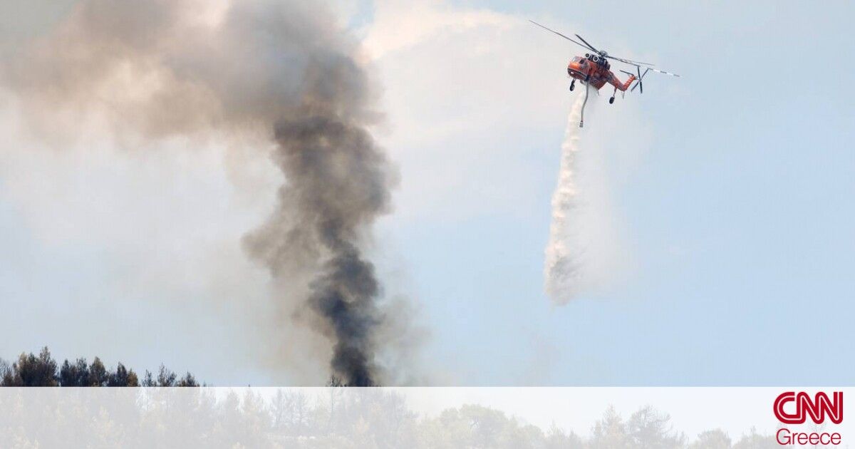 Πυρκαγιά τα ξημερώματα στον Μαραθώνα - Οριοθετήθηκε γρήγορα - CNN.gr