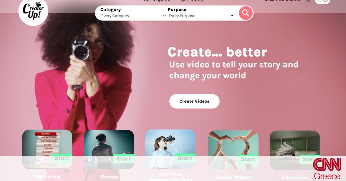 Στα 5 εκατ. δολάρια ο νέος γύρος χρηματοδότησης της CreatorUp - CNN.gr