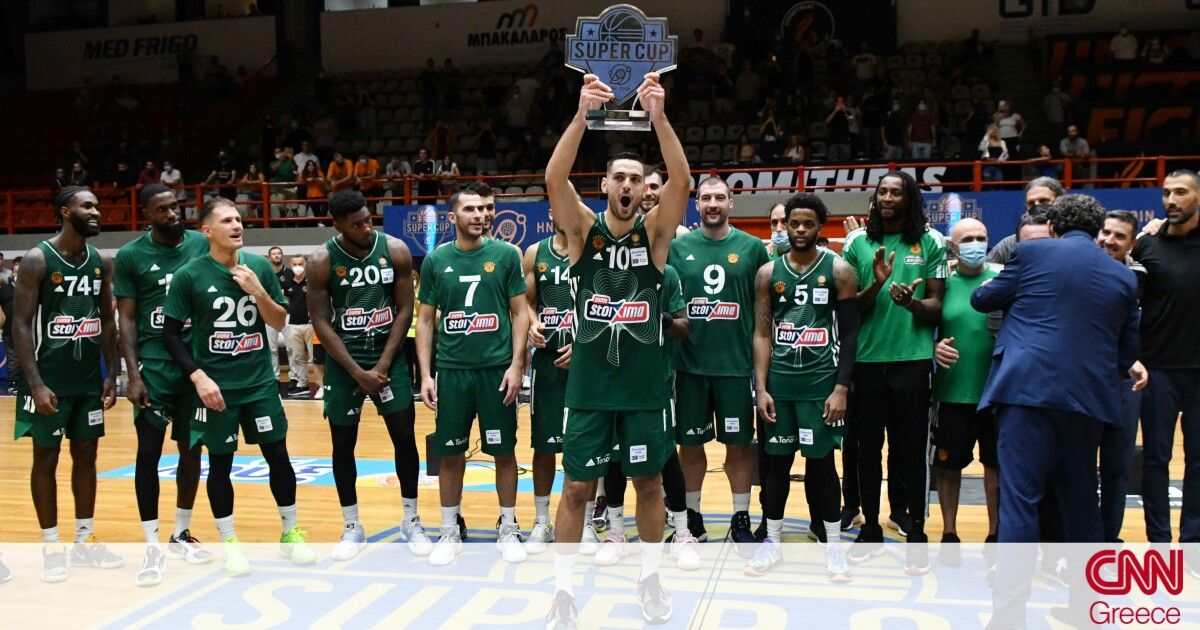 Παναθηναϊκός ΟΠΑΠ-Προμηθέας 92-83: «Κούπα» για 27η σερί σεζόν - CNN.gr