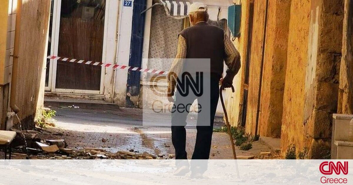 Σεισμός στην Κρήτη: Εικόνες καταστροφής σε Αρκαλοχώρι και Αρχοντικό ...