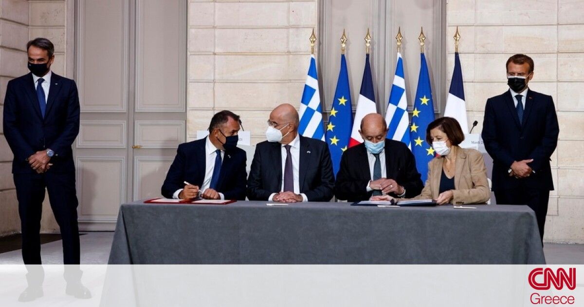 Ελλάδα - Γαλλία: Τι προβλέπεται στην αμυντική συμφωνία - CNN.gr