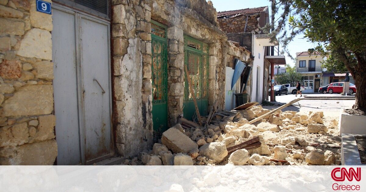 Σεισμός - Κρήτη: Σε 772 ανέρχονται τα μη κατοικίσιμα σπίτια σε τέσσερις ...