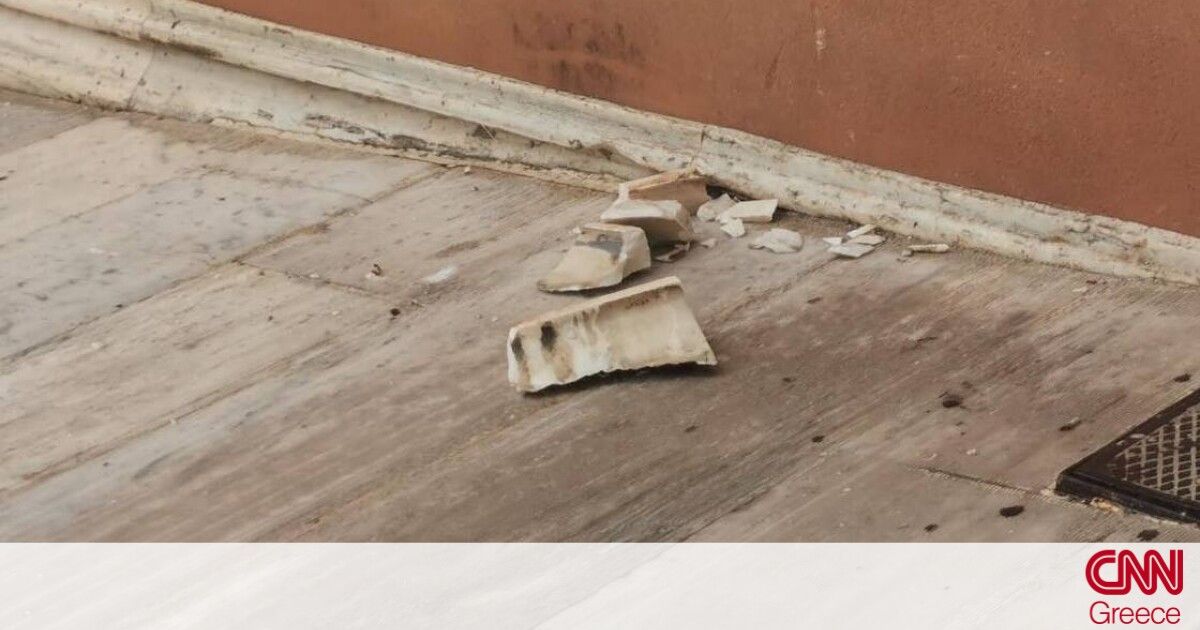 Ο «Μπάλλος» έπληξε και τη Βουλή - Έσπασαν μάρμαρα και μπήκαν νερά στο ...
