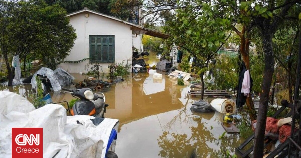 Κέρκυρα: Πλημμύρισαν σπίτια, έκλεισαν δρόμοι από την πρωινή νεροποντή ...