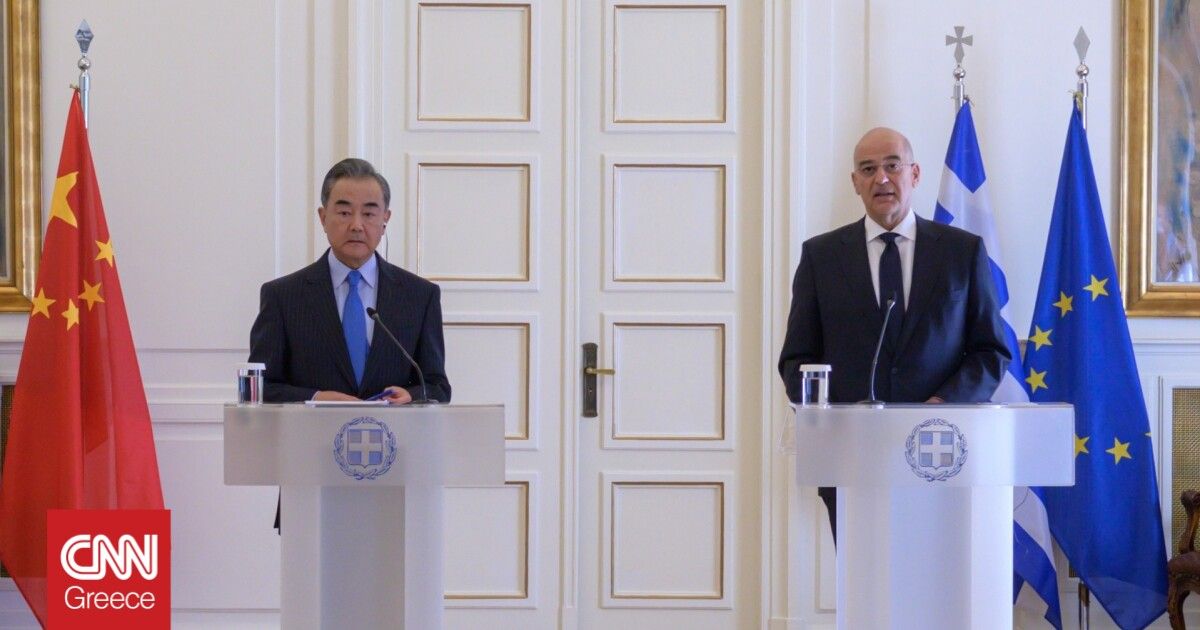 Δένδιας σε ΥΠΕΞ Κίνας: Η Ελλάδα μπορεί να αποτελέσει πύλη εισόδου από ...