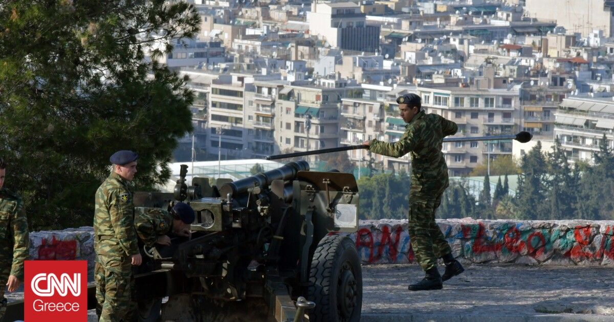 28η Οκτωβρίου: Μετ’ εμποδιων οι κανονιοβολισμοί από το Λυκαβηττό ...