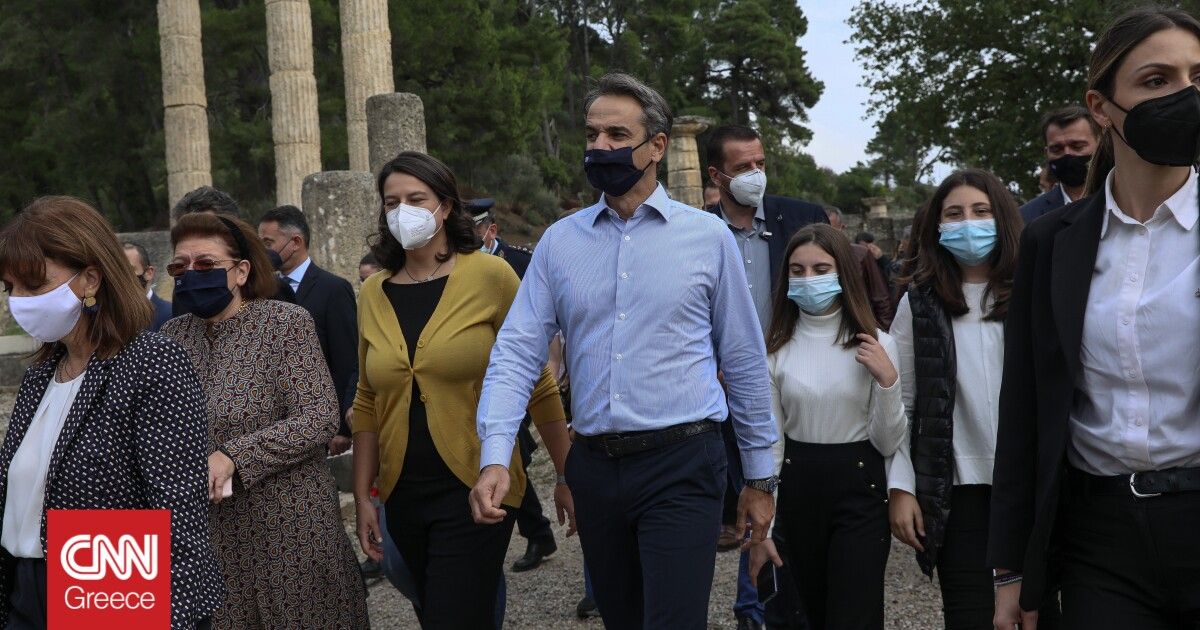 Μητσοτάκης από την Αρχαία Ολυμπία: Η σύνδεση πολιτισμού και τεχνολογίας ...