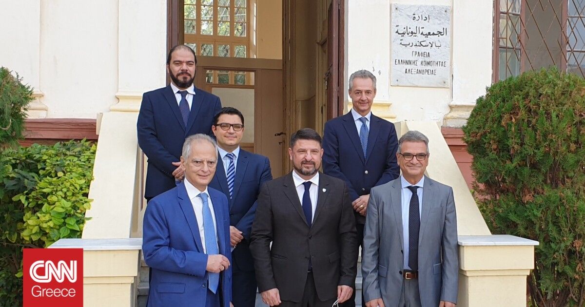Στην Αίγυπτο ο Χαρδαλιάς - Συναντήθηκε με την Ελληνική Κοινότητα ...