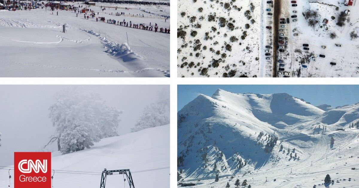 Διακοπές στο χιόνι: Τα χιονοδρομικά κέντρα της Ελλάδας - CNN.gr