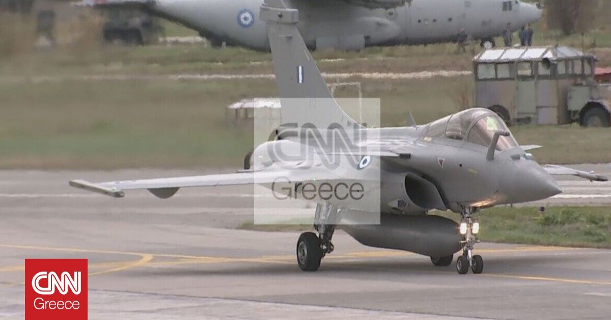 Rafale: Εντυπωσιακές εικόνες από την άφιξη των έξι πρώτων μαχητικών ...