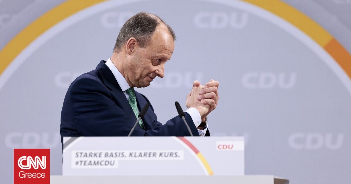 Γερμανία: Ο Φρίντριχ Μερτς νέος αρχηγός του Χριστιανοδημοκρατικού Κόμματος (CDU) - CNN.gr
