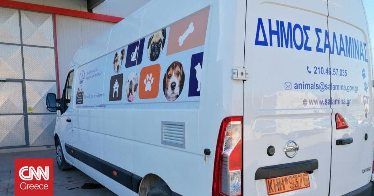 Ο δήμος Σαλαμίνας απέκτησε ασθενοφόρο για τα αδέσποτα ζώα συντροφιάς ...