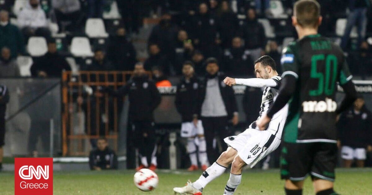 ΠΑΟΚ-Παναθηναϊκός 2-1: Ανατροπή με οβίδα του Σάστρε - Φωνάζει το ...