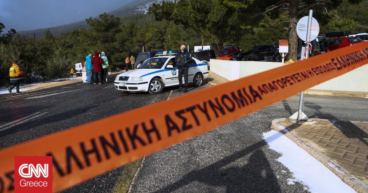 Κακοκαιρία: Διακοπή κυκλοφορίας στη λεωφόρο Πάρνηθος και στην παλαιά ...