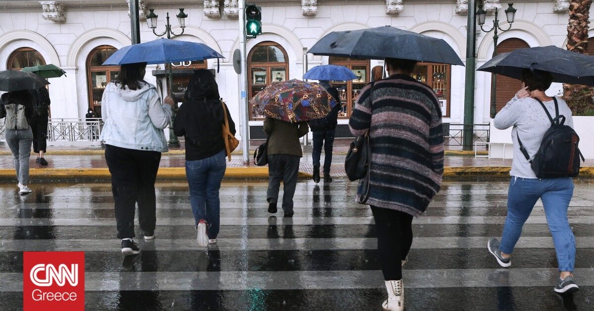 Καιρός: Συνεχίζονται οι βροχές την Κυριακή - Τι καιρό θα κάνει την ...