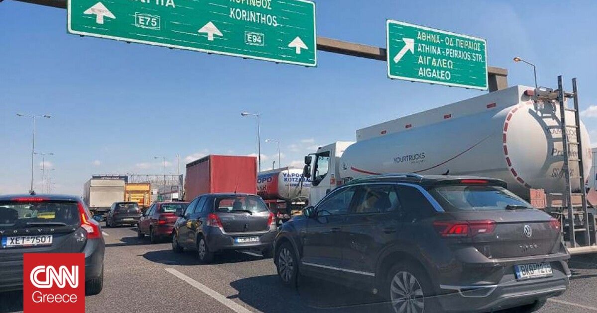 Κίνηση στους δρόμους: Κυκλοφοριακό έμφραγμα στον Κηφισό (pic) - CNN.gr