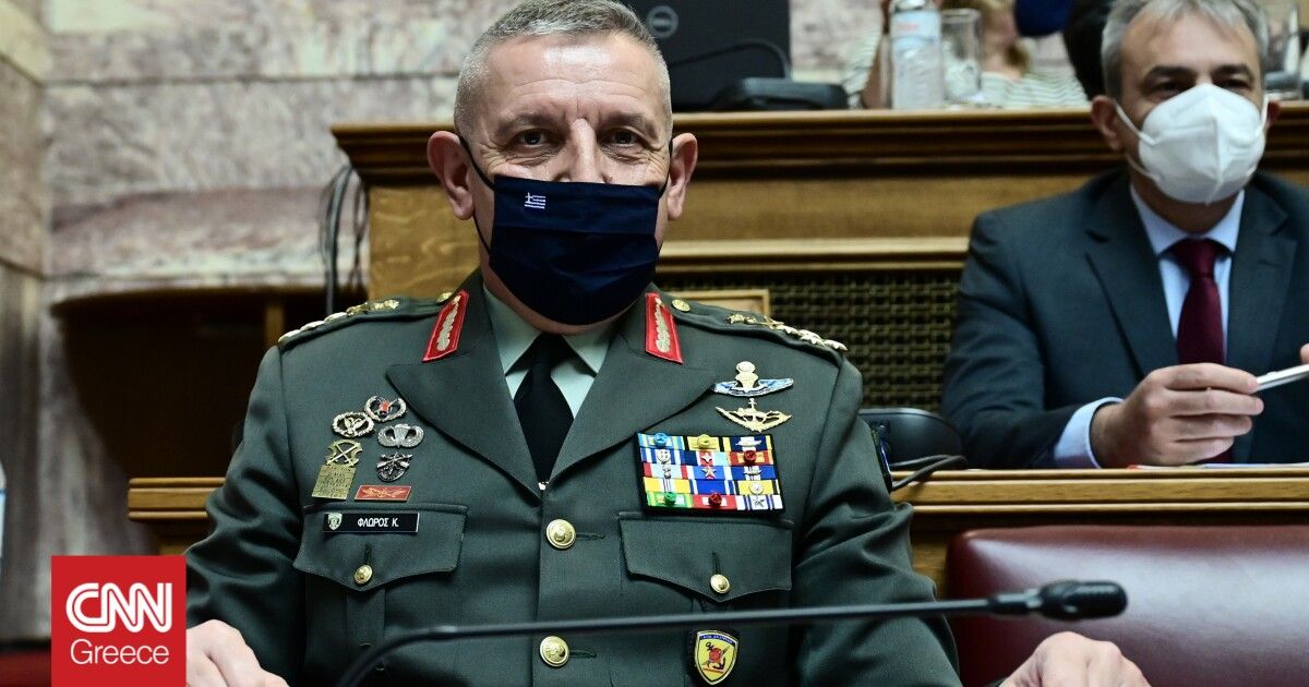 Συνάντηση του αρχηγού ΓΕΕΘΑ, Κωνσταντίνου Φλώρου με τον Πατριάρχη ...