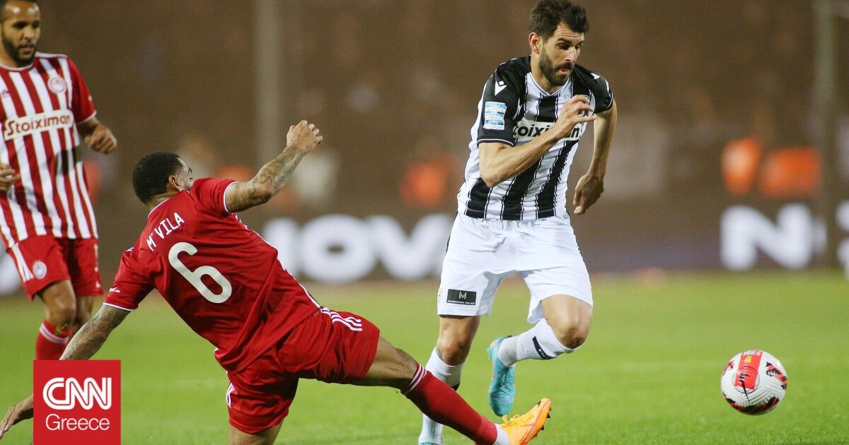 ΠΑΟΚ - Ολυμπιακός 0-0: Η πρόκριση θα κριθεί στον Πειραιά – Δείτε τα ...