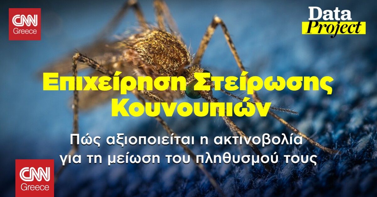 Επιχείρηση Στείρωσης Κουνουπιών: Πώς αξιοποιείται η ακτινοβολία για τη ...
