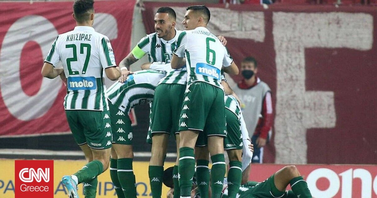 Ολυμπιακός-Παναθηναϊκός 1-2: Διπλό για το «τριφύλλι» στον Πειραιά - CNN.gr