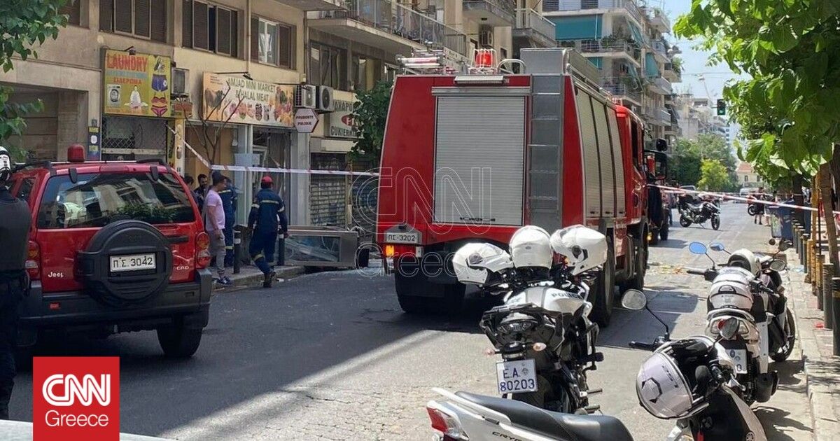 Έκρηξη σε κρεοπωλείο στην πλατεία Βικτωρίας - Τρεις τραυματίες - CNN.gr