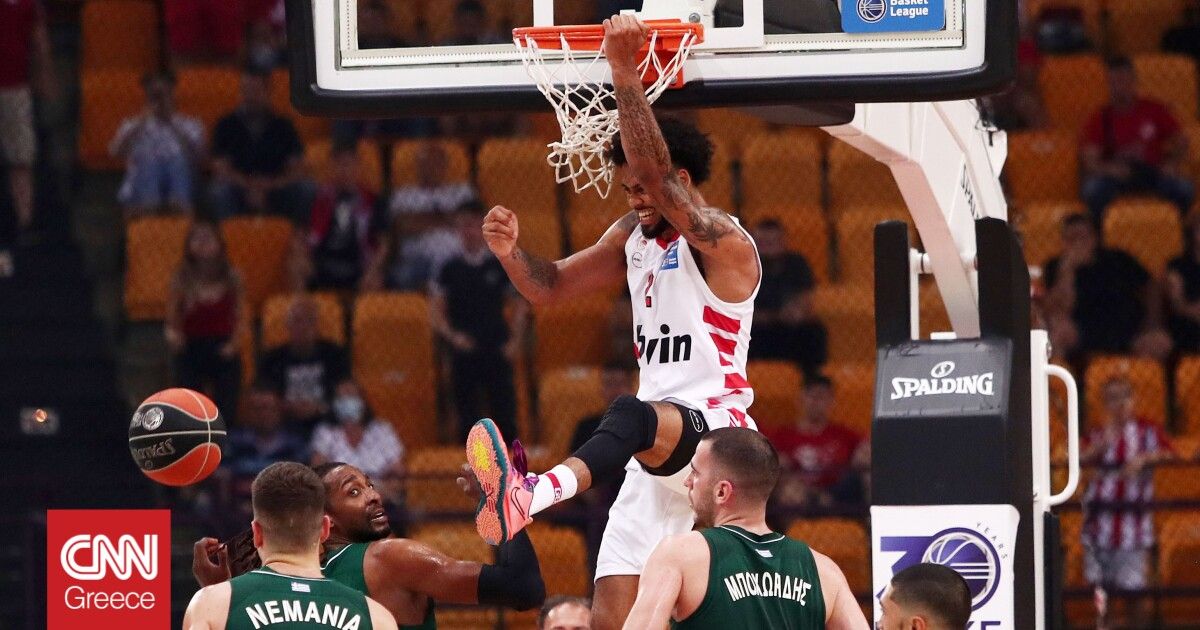 Ολυμπιακός-Παναθηναϊκός ΟΠΑΠ 74-61: Προβάδισμα στον πρώτο τελικό της ...