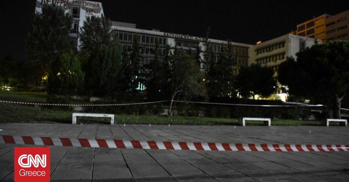 Πυροβολισμοί στο ΑΠΘ: Οι πρώτες εικόνες από το σημείο - CNN.gr