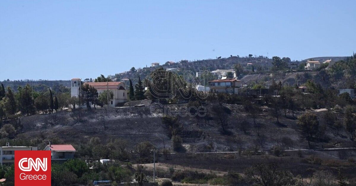 Φωτιά Πεντέλη: Στάχτη και αποκαϊδια άφησε πίσω της η πύρινη λαίλαπα ...