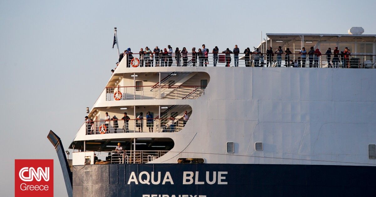 Λήμνος: Το Aqua Blue σπεύδει σε διάσωση - CNN.gr
